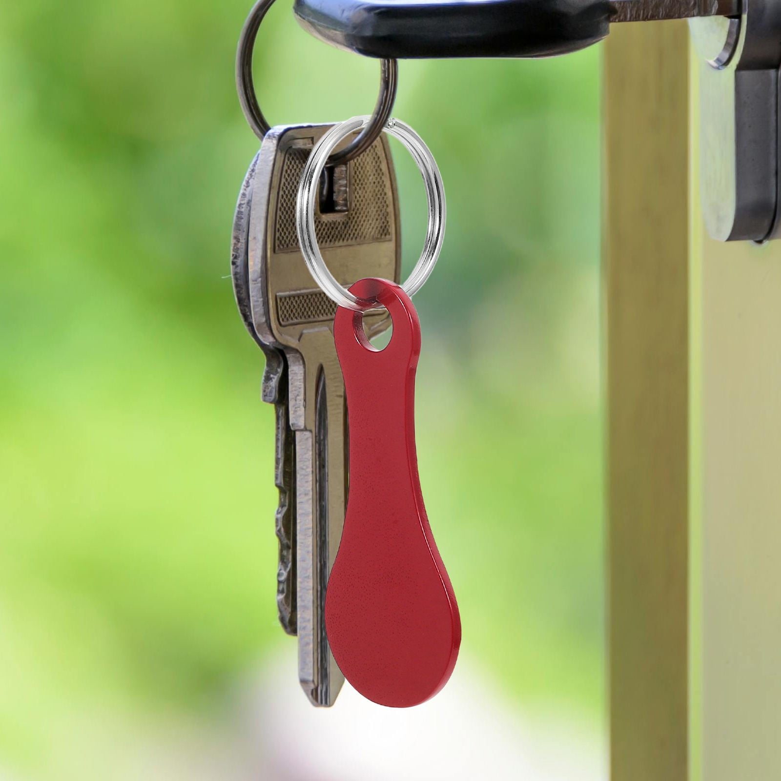 NICEXMAS 6Pcs Quarter Keychain Shopping Cart Tokens With Minimalist ...