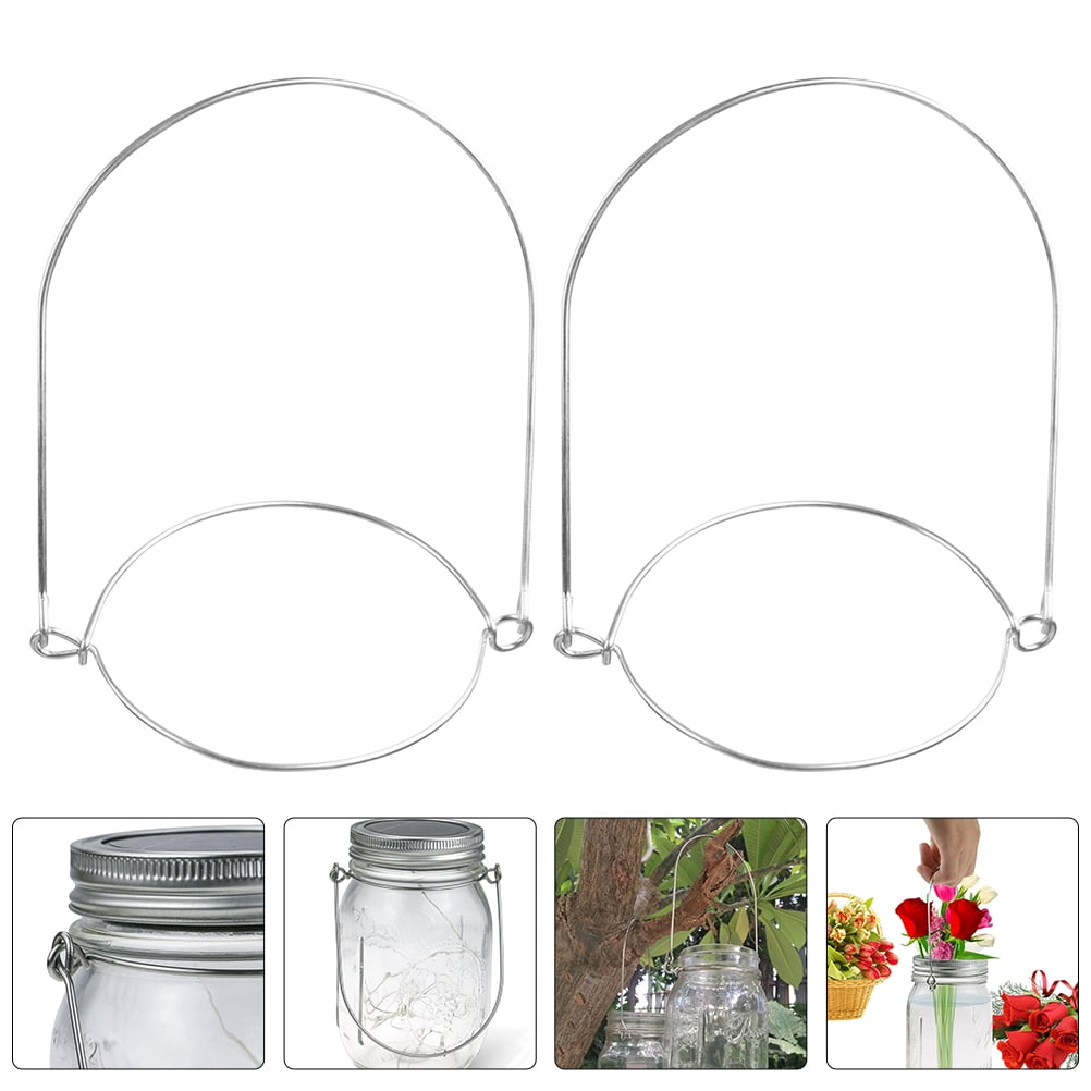 NICEXMAS DIY Use Mason Jar Hangers for Home Decor 6Pcs 5.50X3.93X0.20in ...
