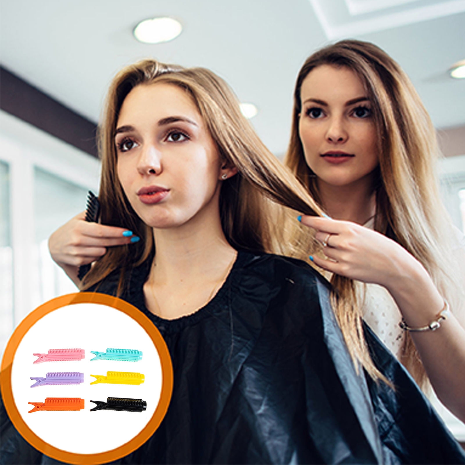 NICEXMAS 6Pcs Volumizing Hair Root Clips for Styling Sectioning and ...