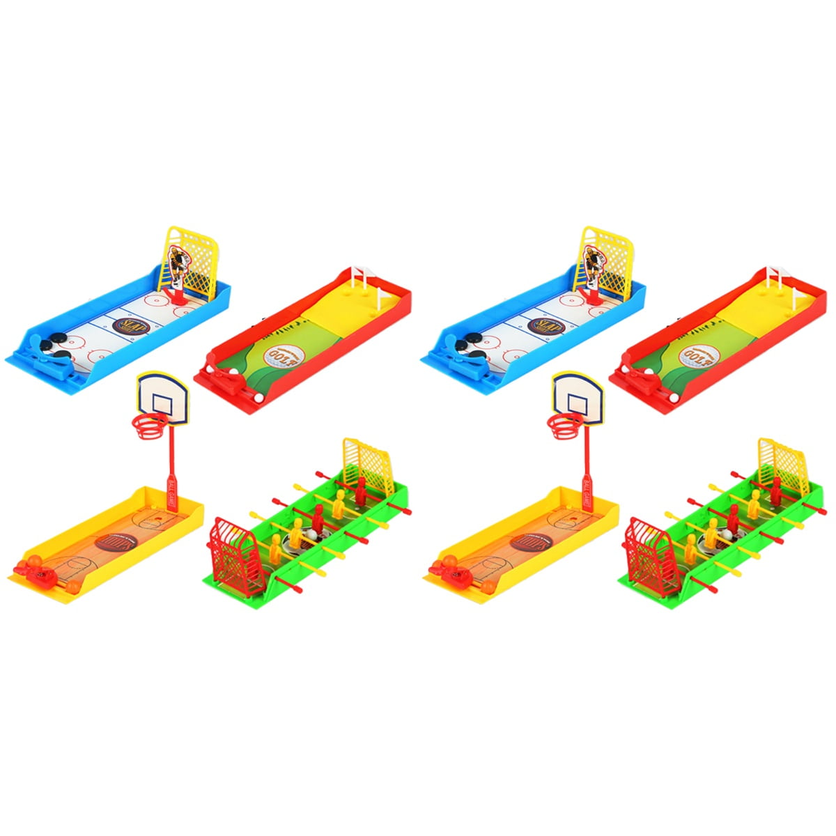 NICEXMAS 8 PCS Mini Finger Sports Toy Desktop Finger Football ...