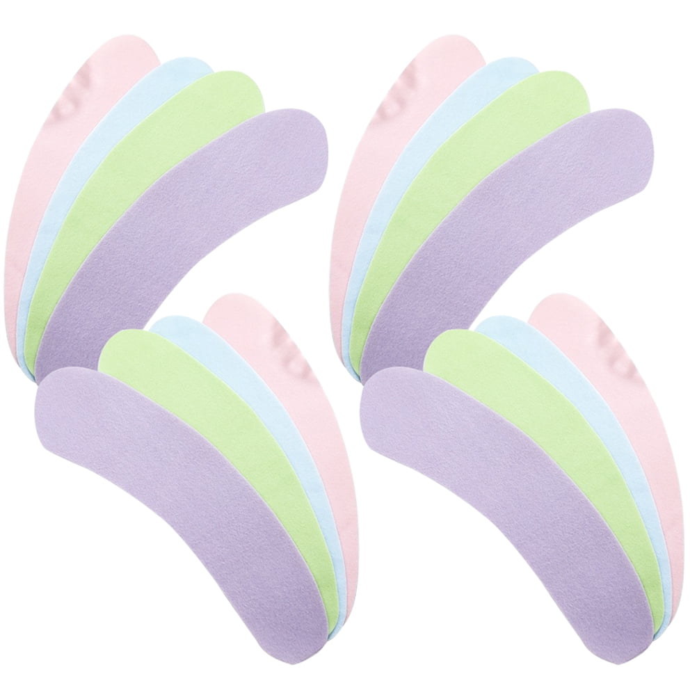 NICEXMAS 8 Pairs Home Toilet Seat Pad Blue Lint Round Shape for Cold ...