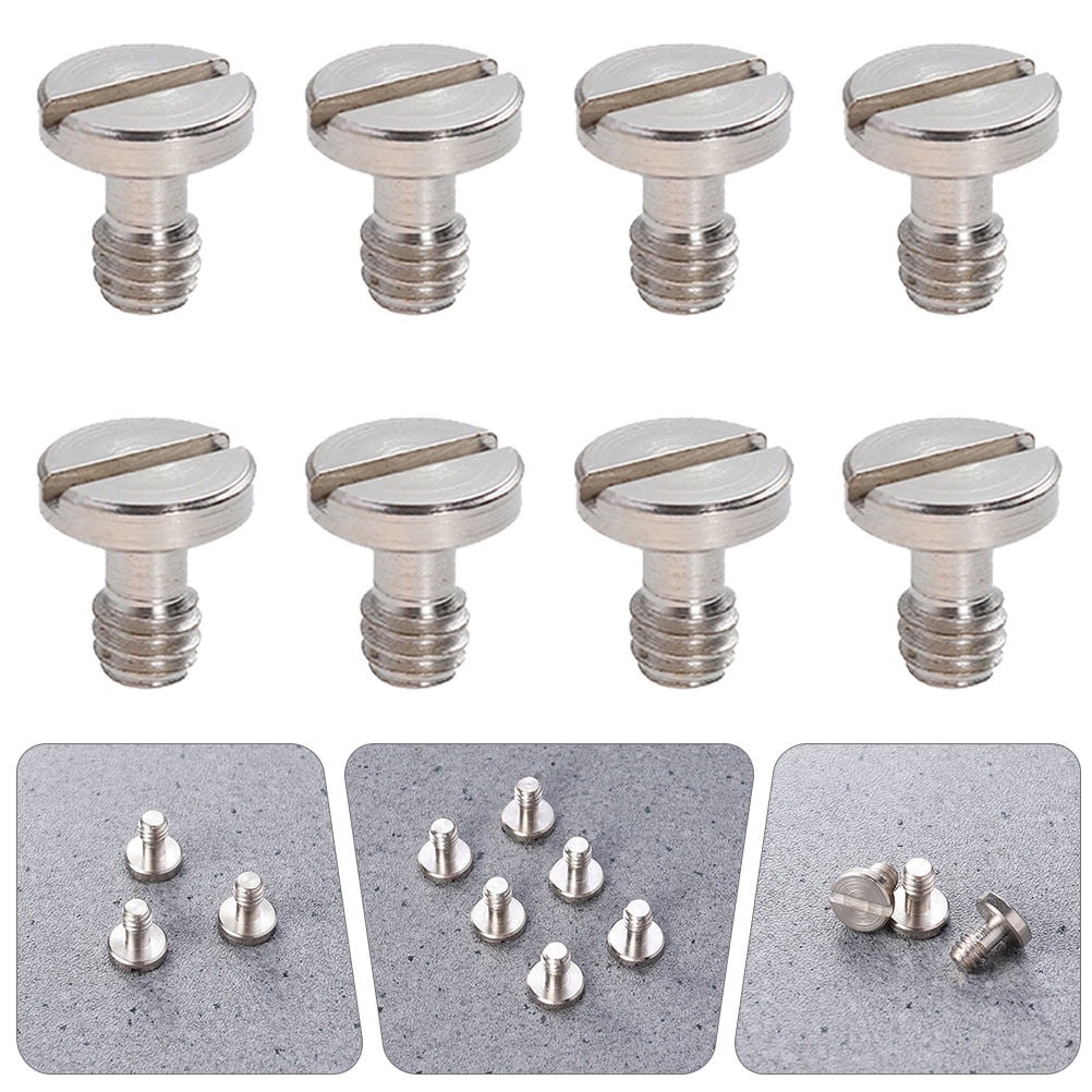 NICEXMAS 8Pack Quick Release Plate Screw Iron Professional ...