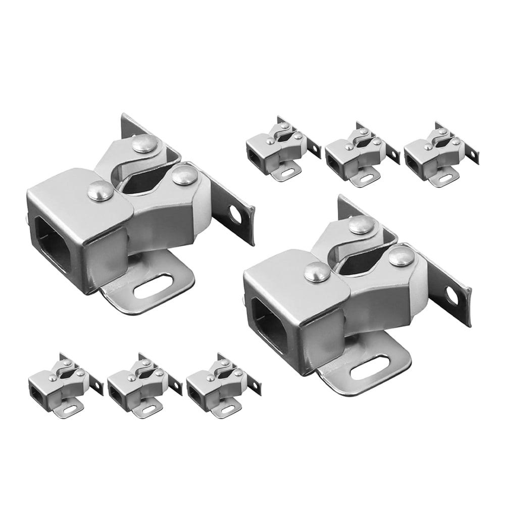 NICEXMAS 8Pcs Ball Latches Steel Cabinet Latch Double Roller Catch for ...