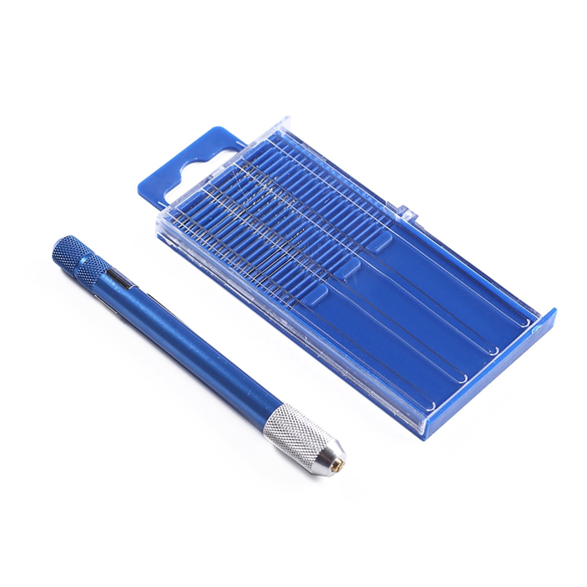 NICEXMAS 8Pcs Keyless Chuck Pin Vise Hand Drill Metal for Plastic ...