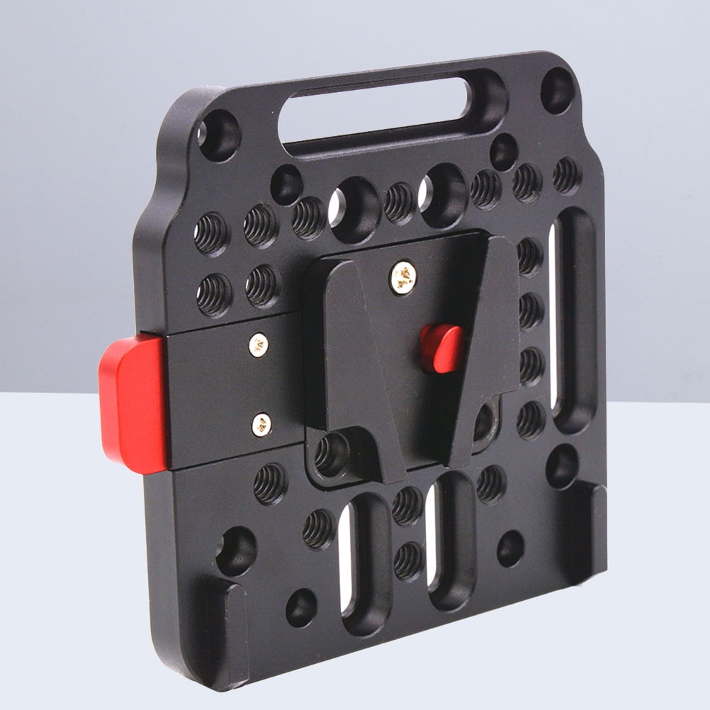 NICEXMAS Camera Mount Plate 1Pack Black Square Aluminum Quick Release ...