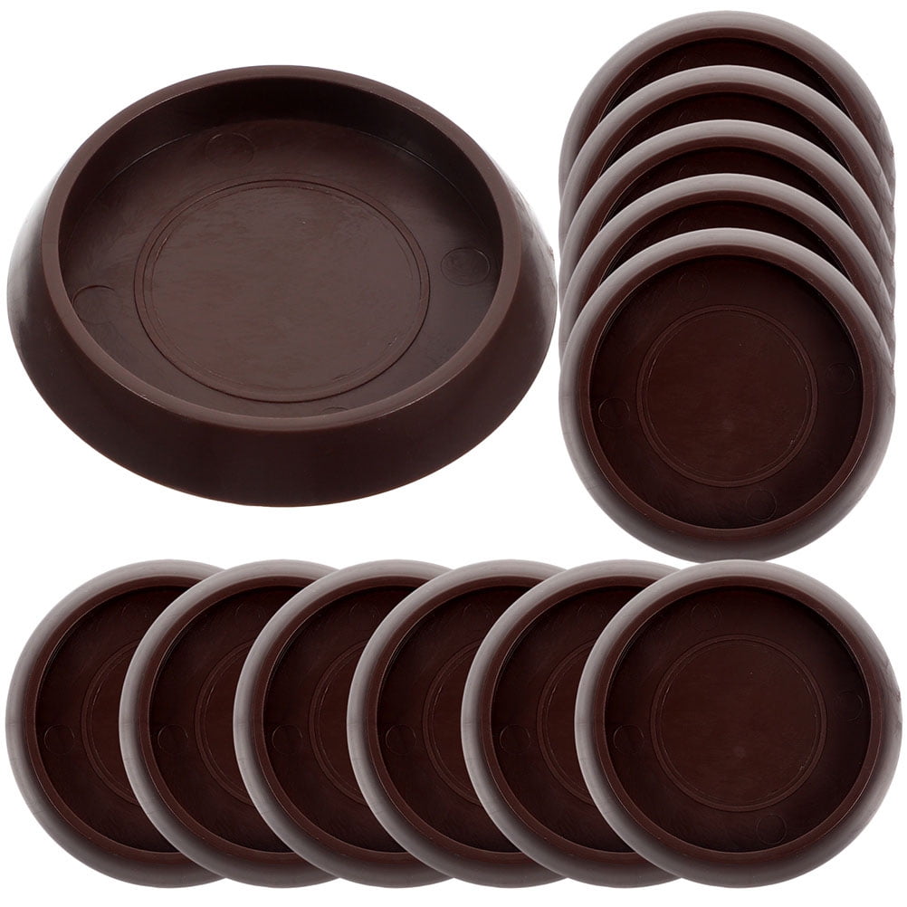 NICEXMAS Chair Leg Caps 15Pcs Round Furniture Coaster Ground Balance ...
