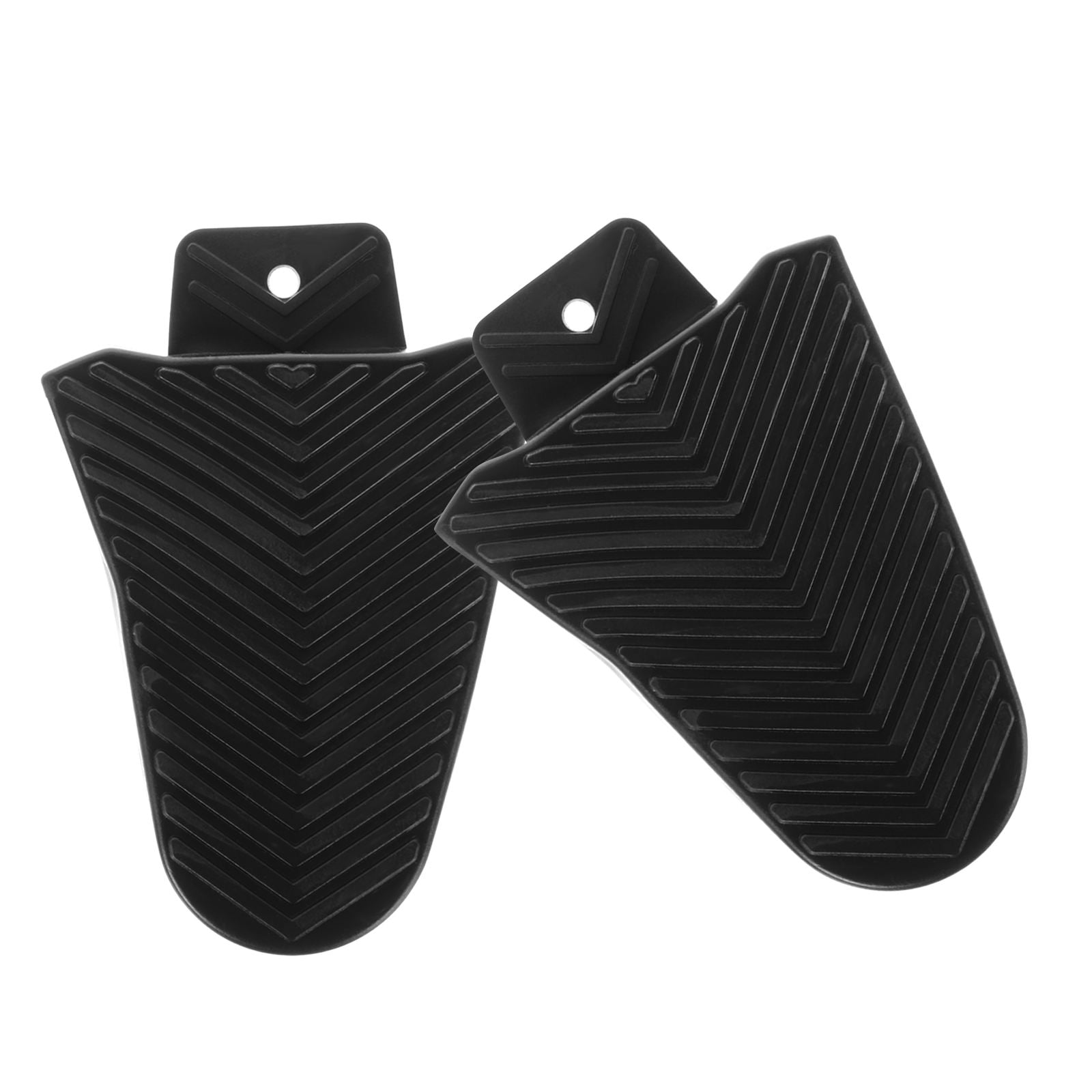 NICEXMAS Cleat Covers 1 Pair for Bicycle Lock Shoe Pedal with Black ABS ...