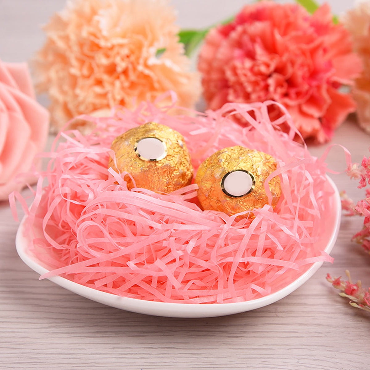 NICEXMAS Colored Cut Paper Shred Filler for Gift Wrapping and Box ...