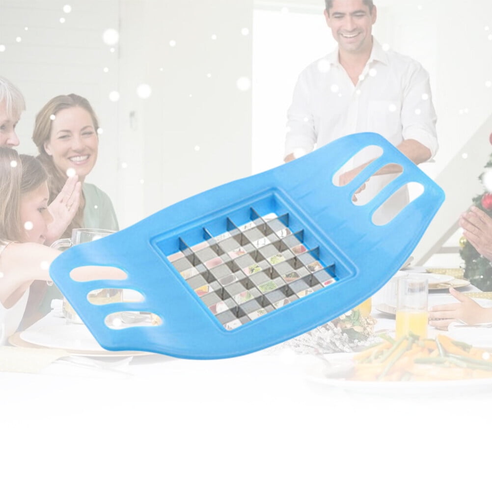 NICEXMAS Potato Slices Cutter Abs 1Set Making Fries Sky-Blue - Walmart.com