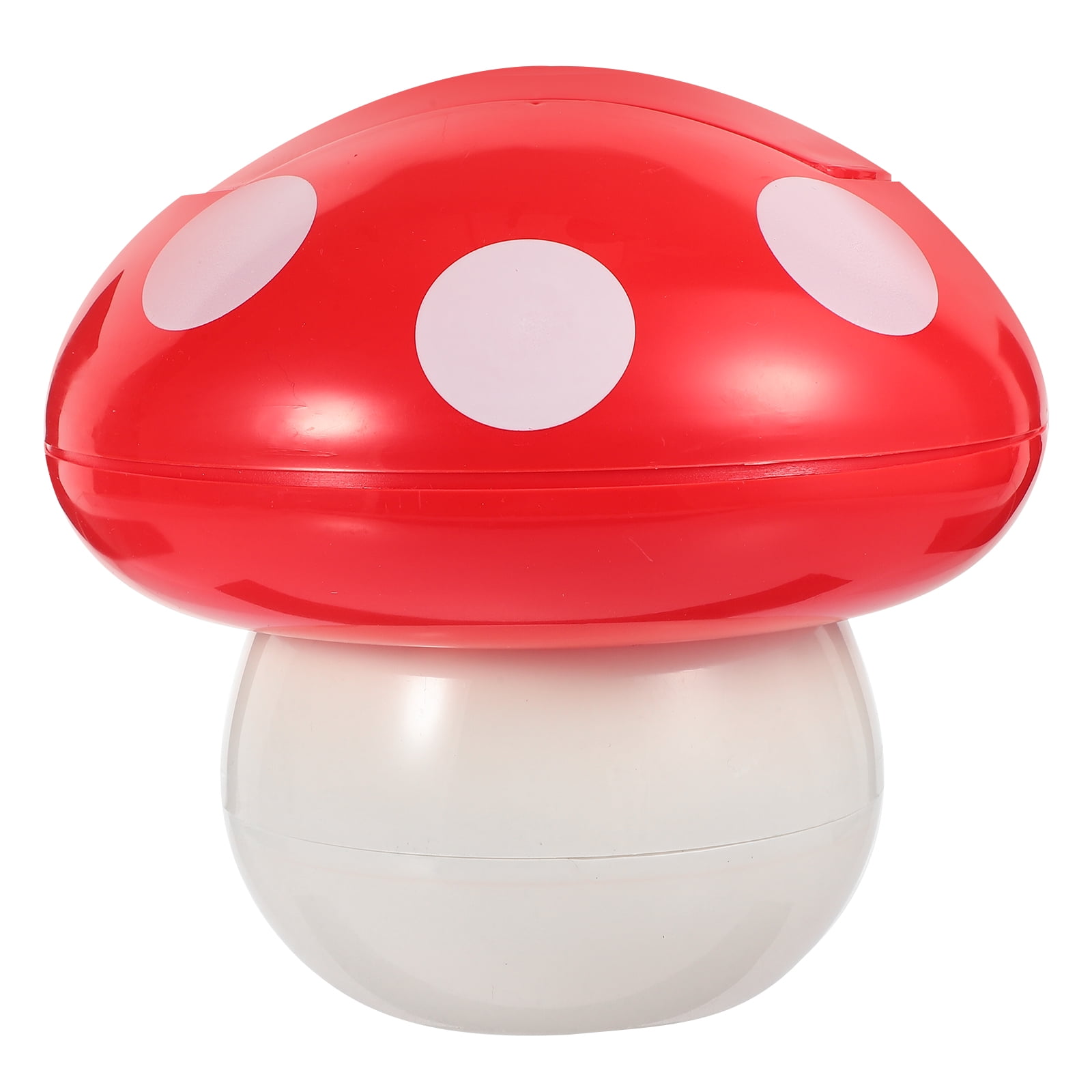 NICEXMAS Decorative Rubbish Bin Tabletop Waste Container Mushroom ...
