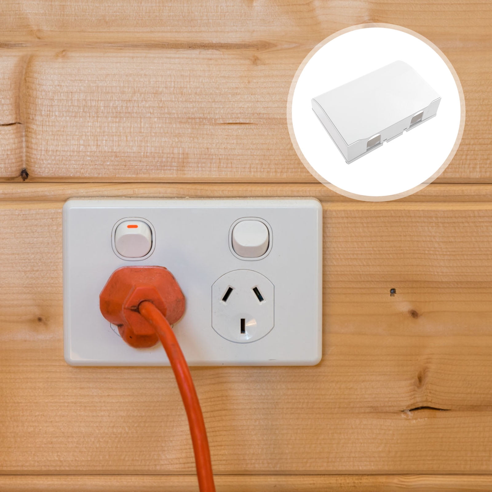 NICEXMAS Electric Outlet Plug Cover 1Pack with 100 Degree Opening for ...