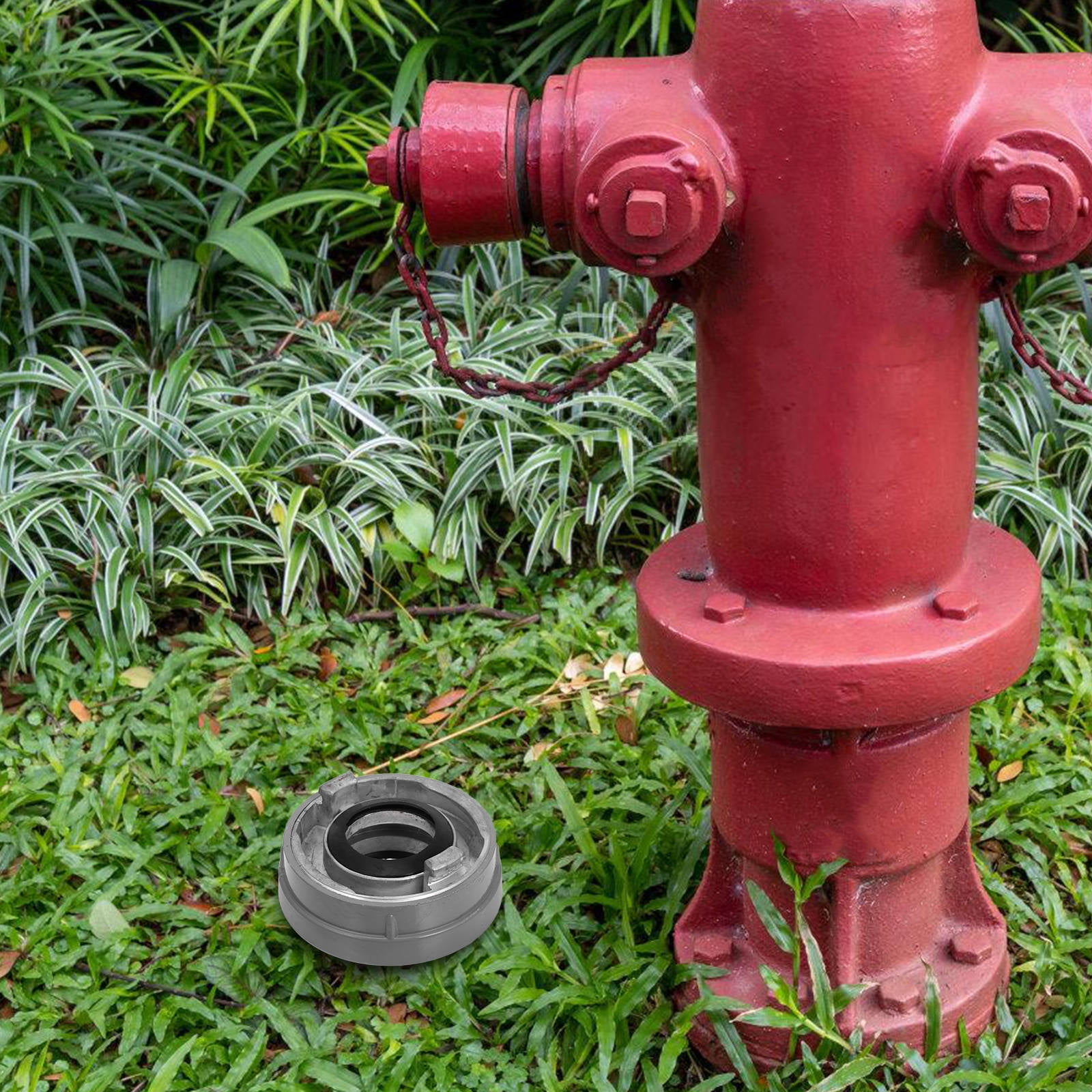 NICEXMAS Firefighting Equipment 1Set Reducer Fitting Adapter Hose Barb ...