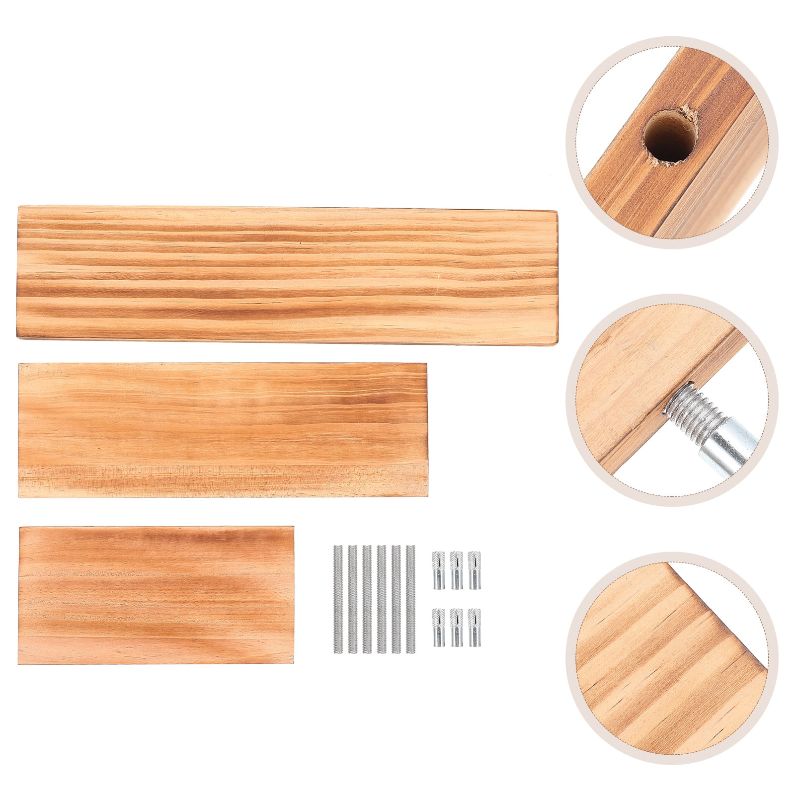 NICEXMAS Floating Shelf Sundries Storage Wall-mounted Decorate ...