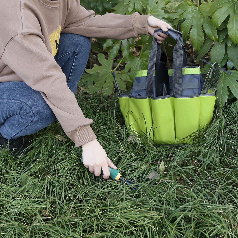 NICEXMAS Garden Tool Pouch 1Set Heavy Duty Oxford Cloth Multi Pockets ...
