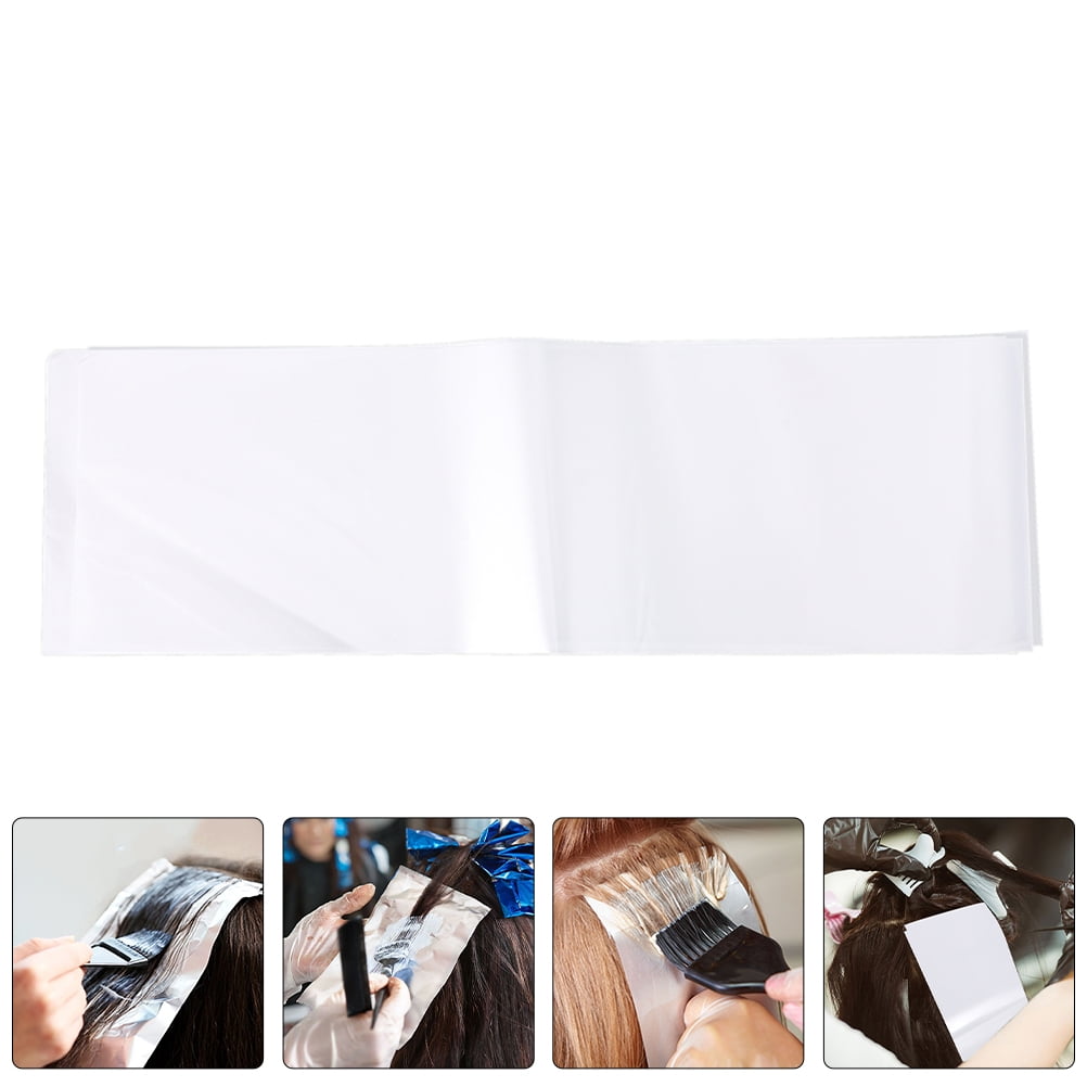 NICEXMAS Hair Highlight Kit 100Set Clear Plastic Highlighting Board For ...