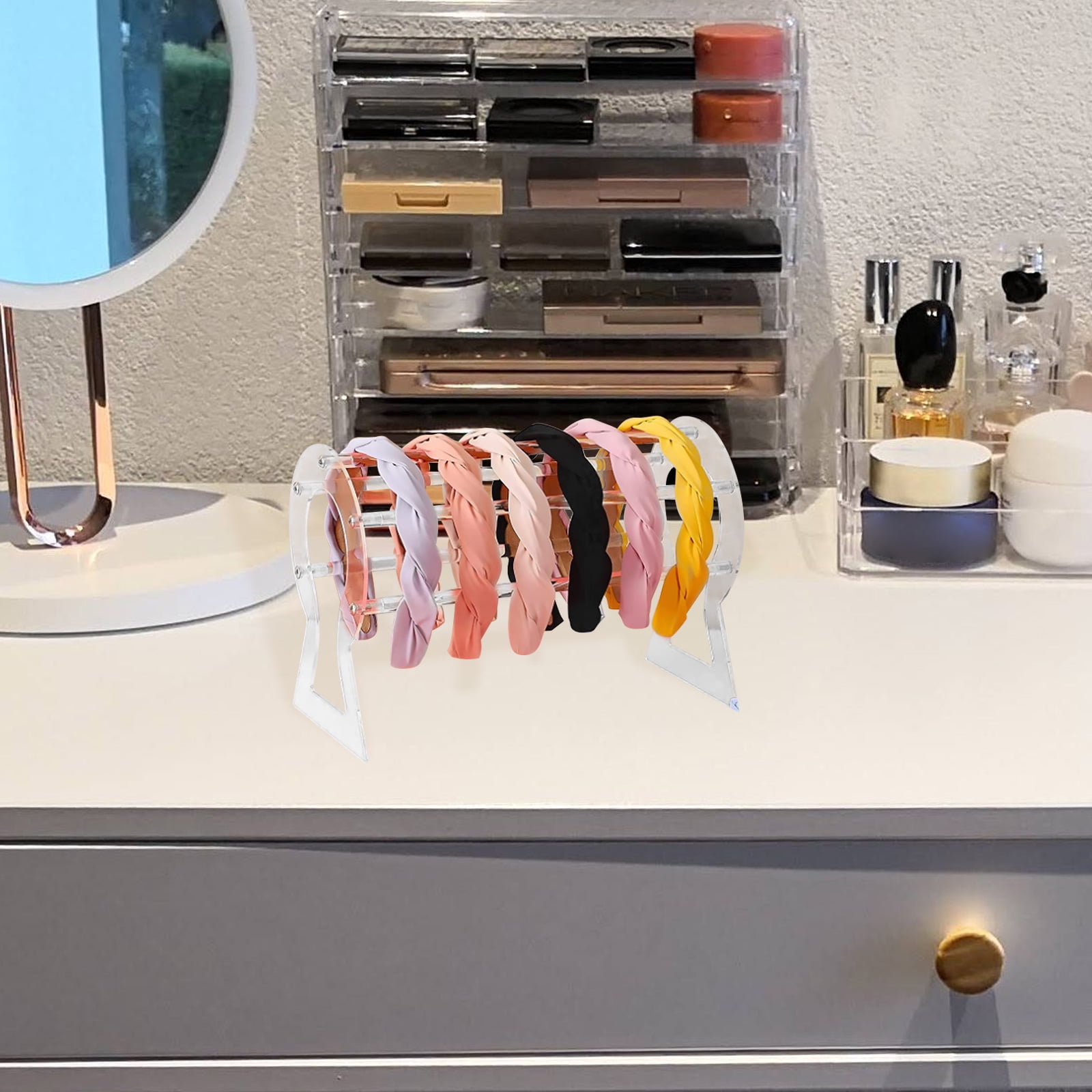 NICEXMAS Headband Display Stand Hairband Holder Rack Girl Headbands ...