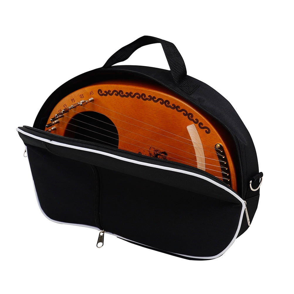 NICEXMAS Lyre Carrying Bag Gig Leia Harp 16 String Simple Design ...