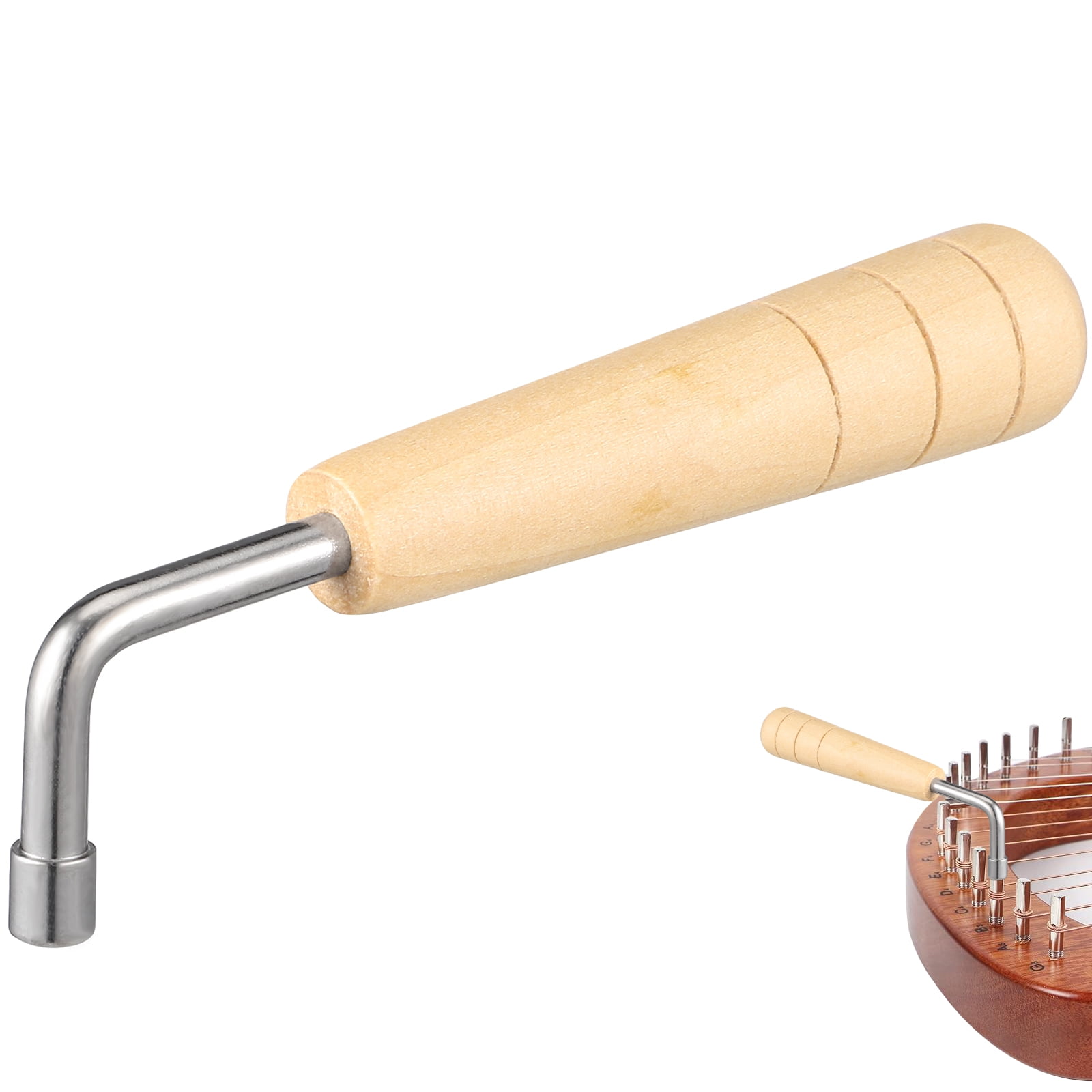 NICEXMAS Lyre Harp Tuning Wrench Hand Arpa Sturdy Tool Primary School ...