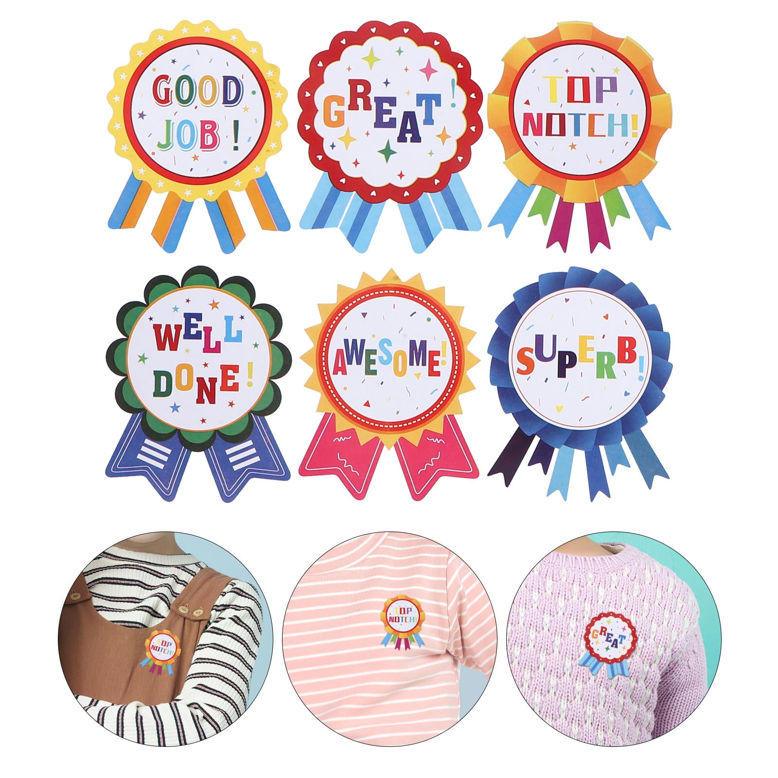 NICEXMAS Medal Reward Stickers Decorate School Supplies 7.00X5.60X0 ...