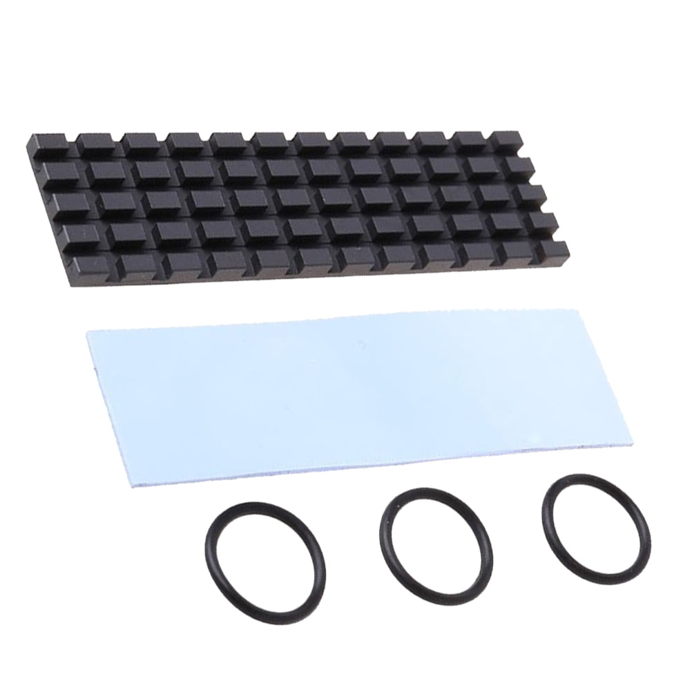 NICEXMAS Metal .2 2280 Cooler Fin 3mm Grid Shape Solid State Drive ...
