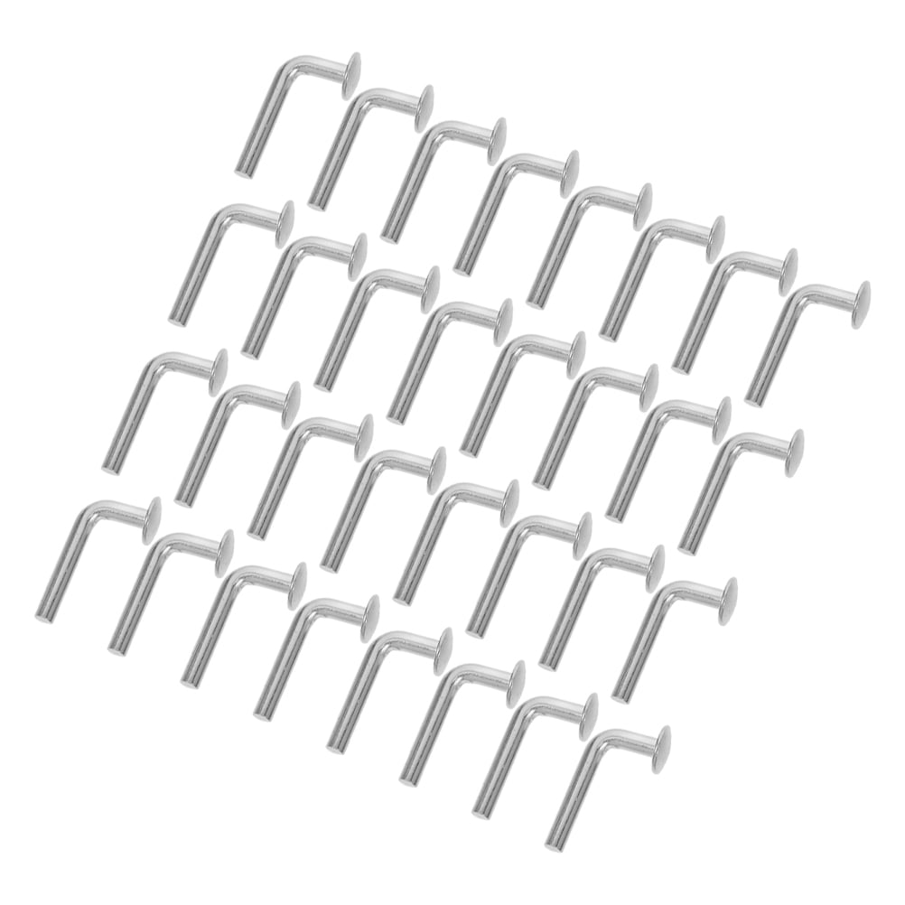 NICEXMAS Pallet Racking Iron Pin Safety Bolt 100Pack L-Shaped Quick ...