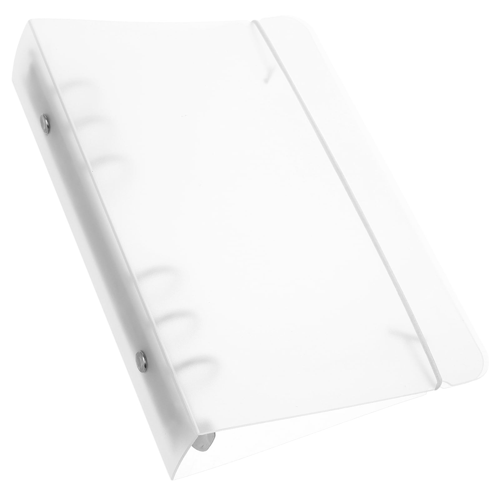 NICEXMAS Plastic Cover Round Ring Binder File Folder for Loose Leaf ...