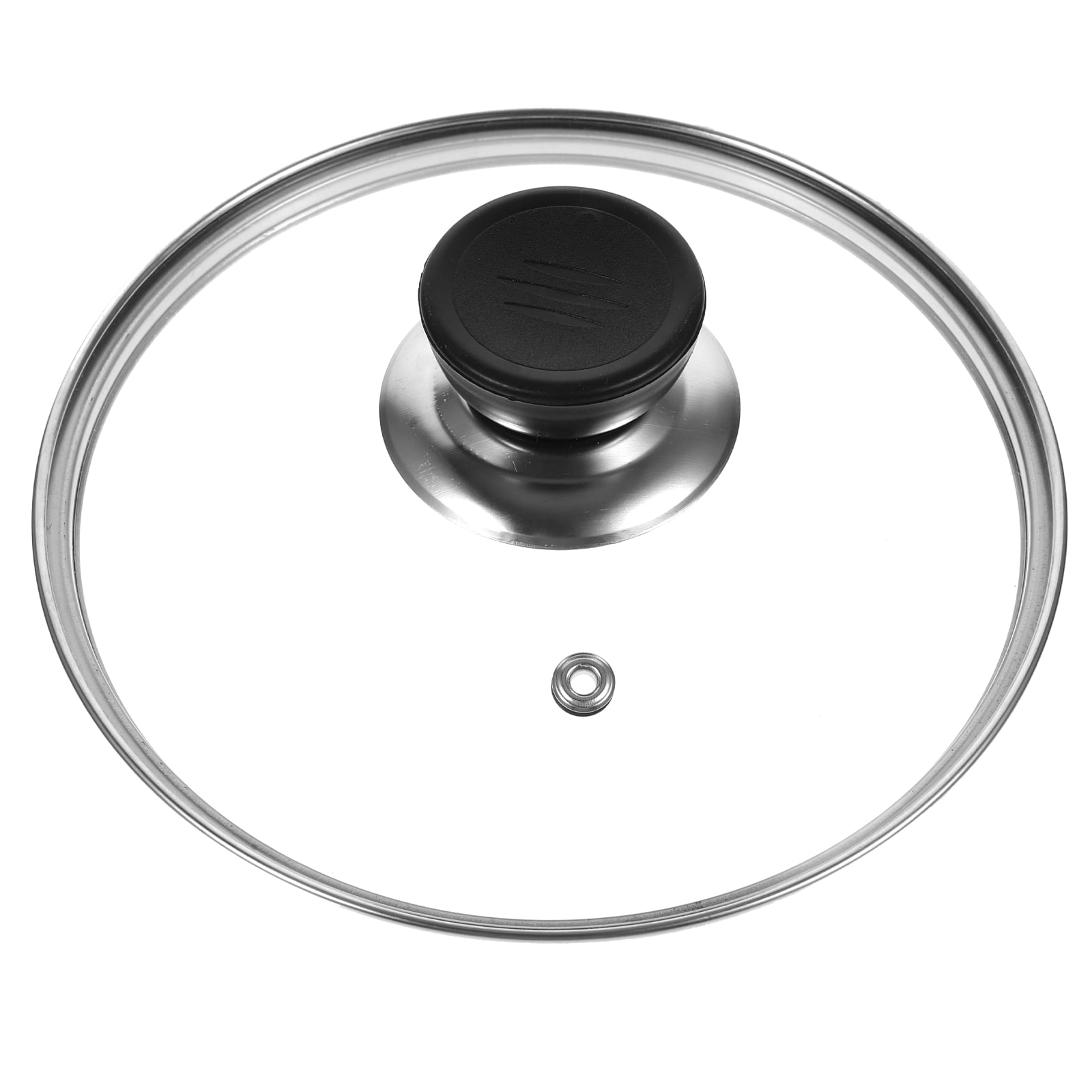 NICEXMAS Pot Glass Cover Washable Pot Glass Lid Kitchen Cooking Lid Wok ...