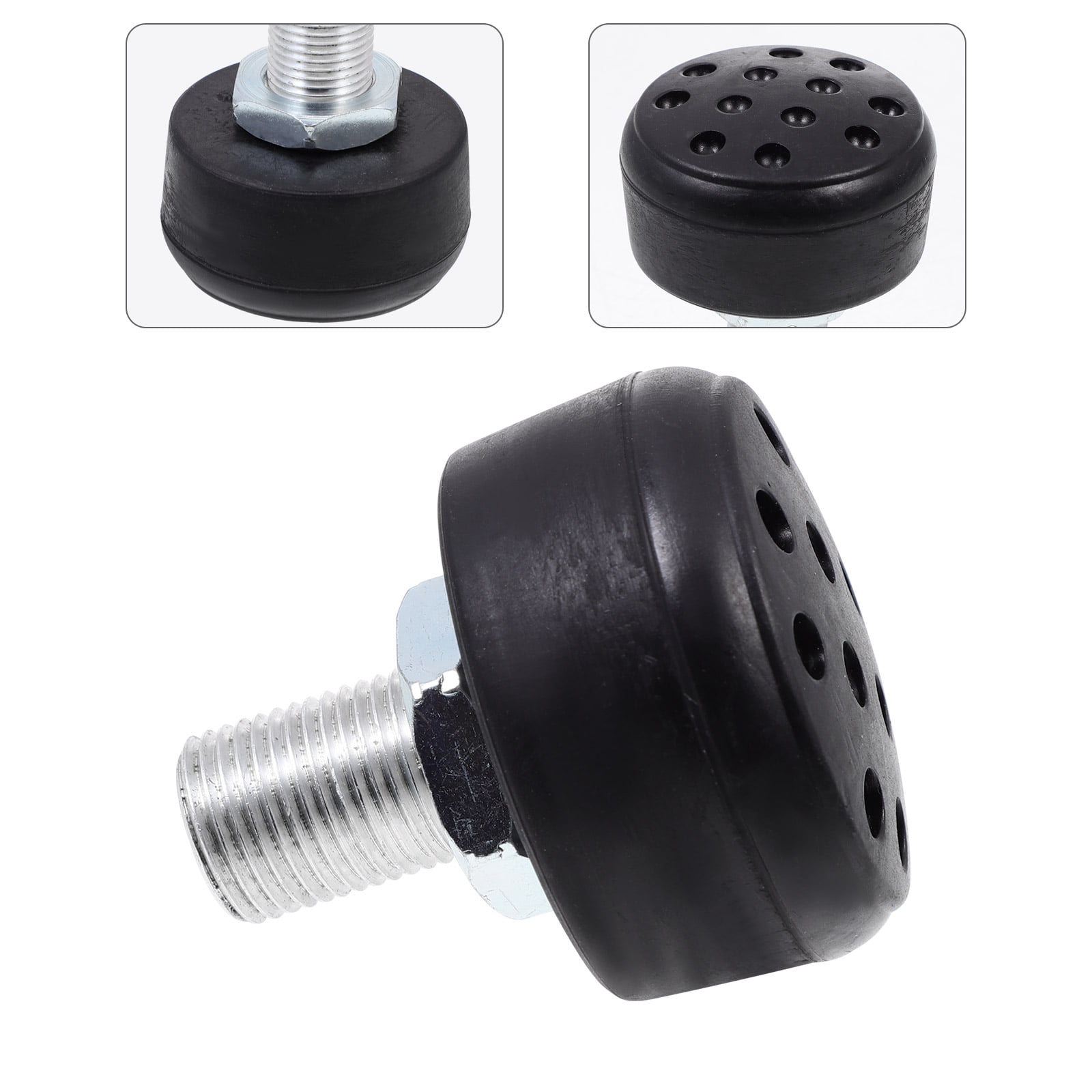 NICEXMAS Roller Skates Stopper Black Toe Stops High Elasticity Brake ...