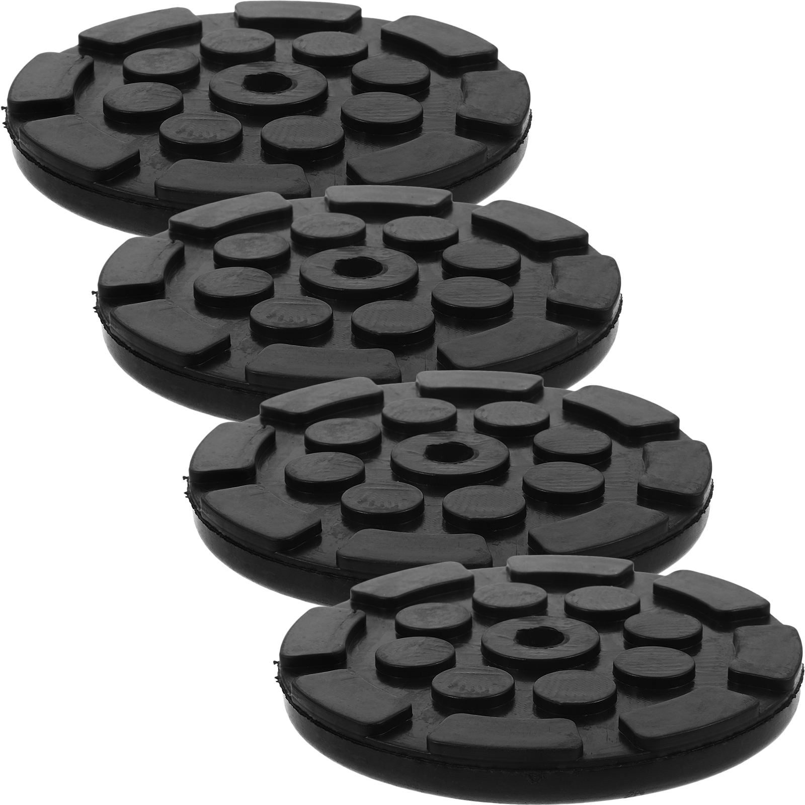 NICEXMAS Car Lifter Rubber Pad Round Black - Walmart.com