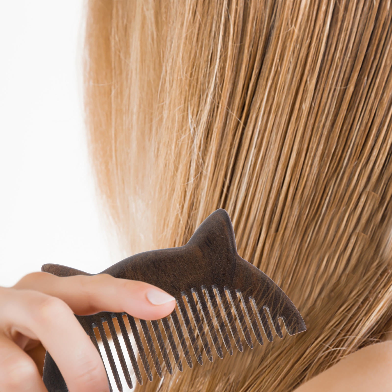 NICEXMAS Sandalwood Massage Comb for Healthy Scalp and Hair Circulation ...