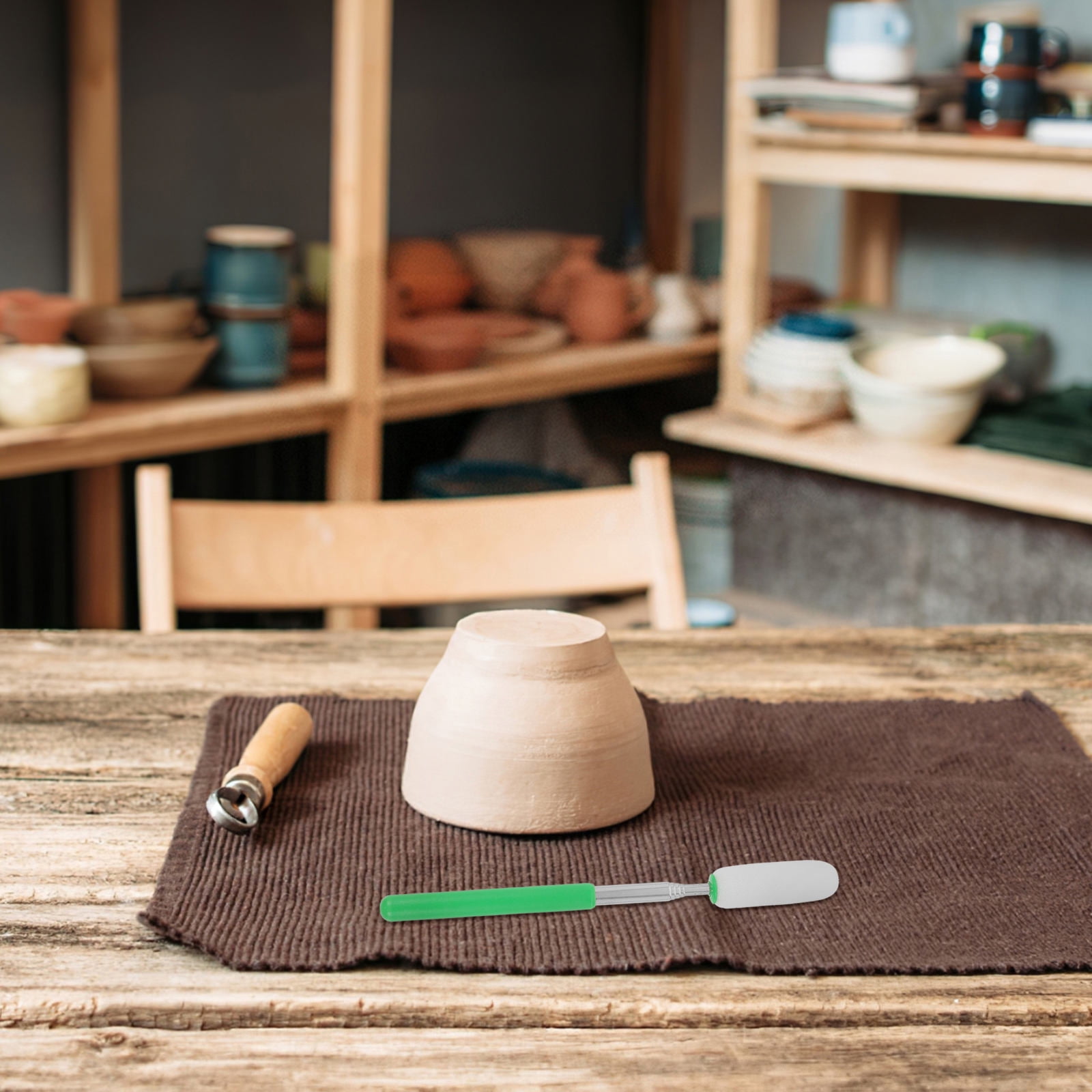 NICEXMAS Pottery Sponges For Clay Piece 8.9X0.8X0.8In Telescoping ...