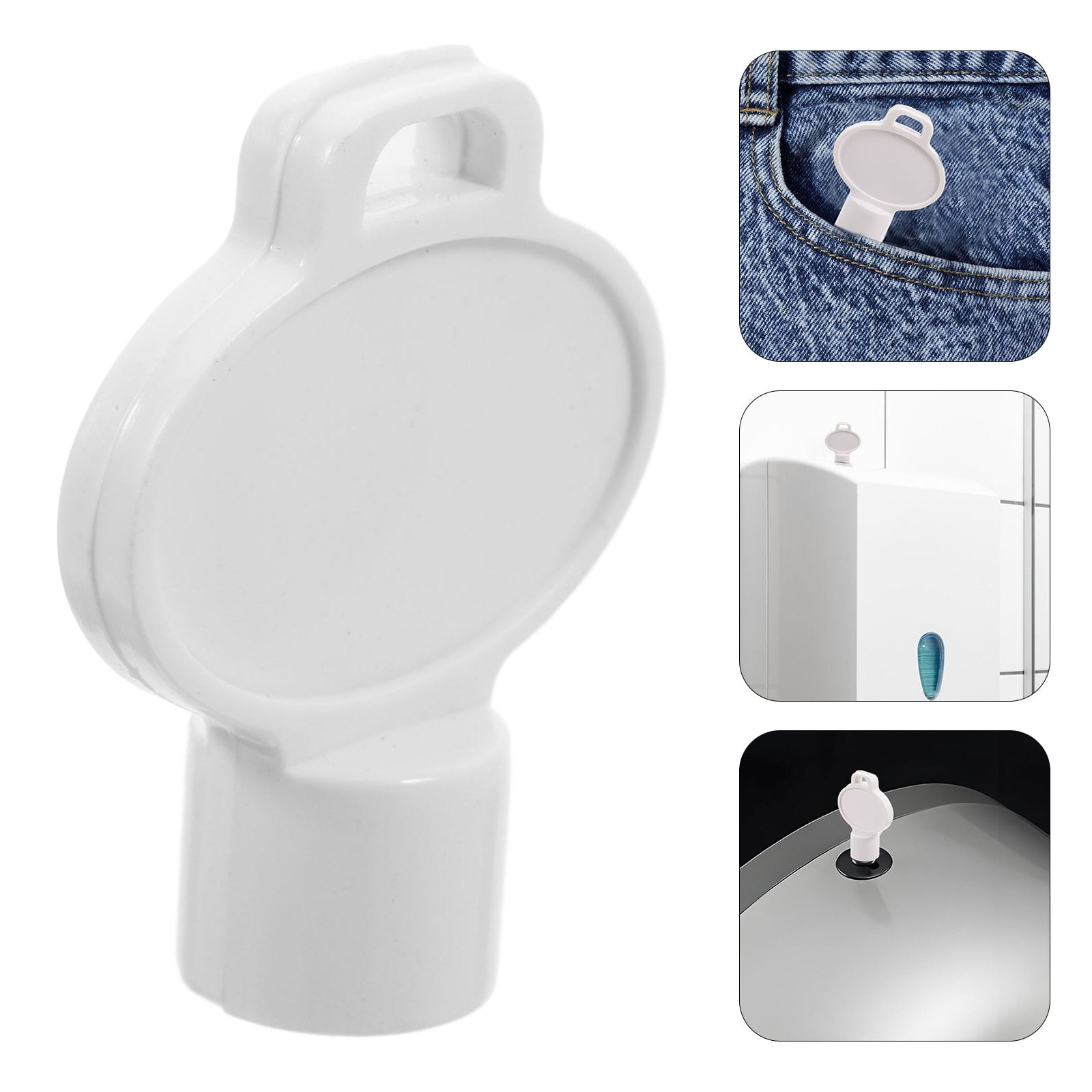 NICEXMAS Toilet Paper Dispenser Key Universal Paper Towel Holder Tissue ...