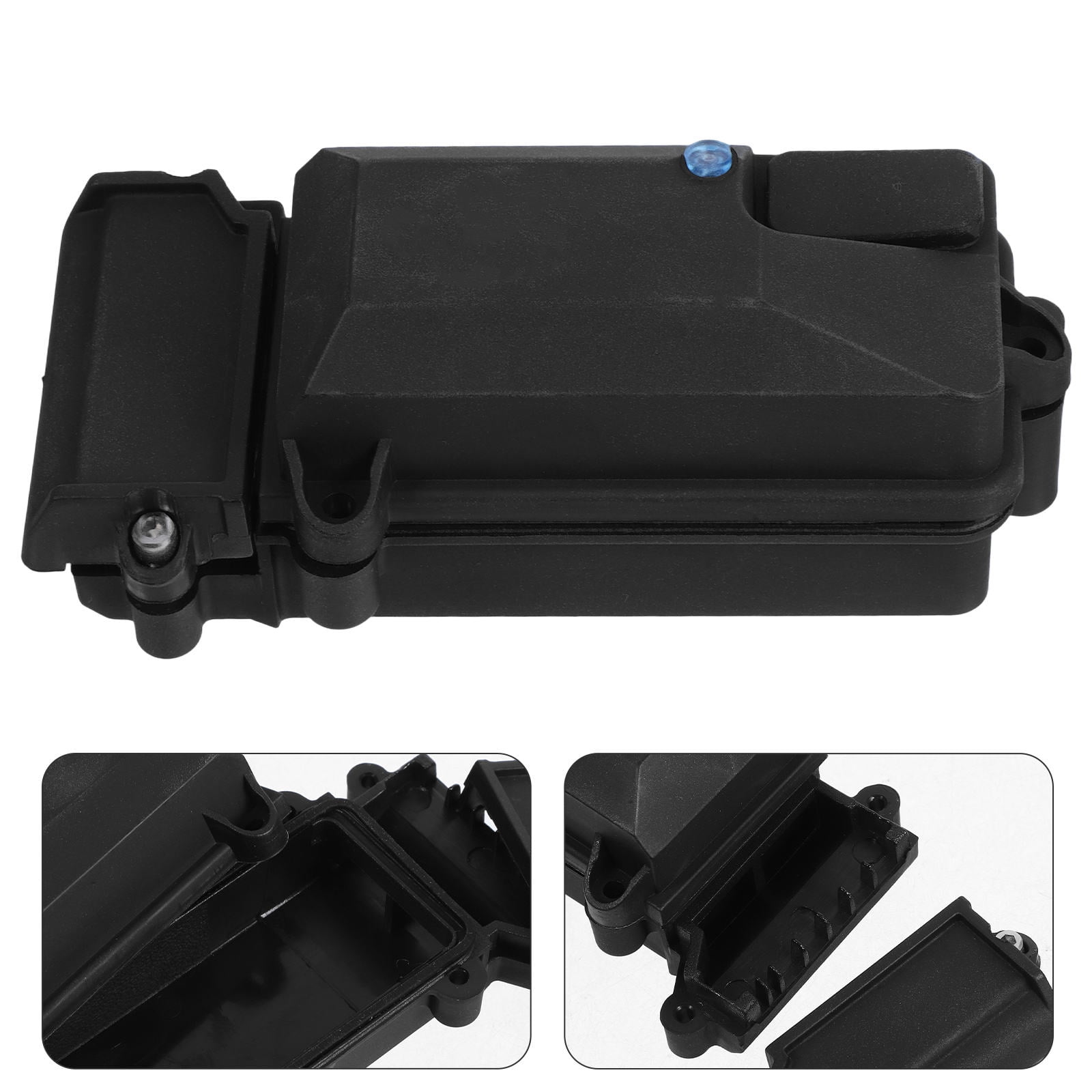 NICEXMAS Toy Car Supplies 1Pack Black Plastic Receiver Box 8.15X3.85X2 ...