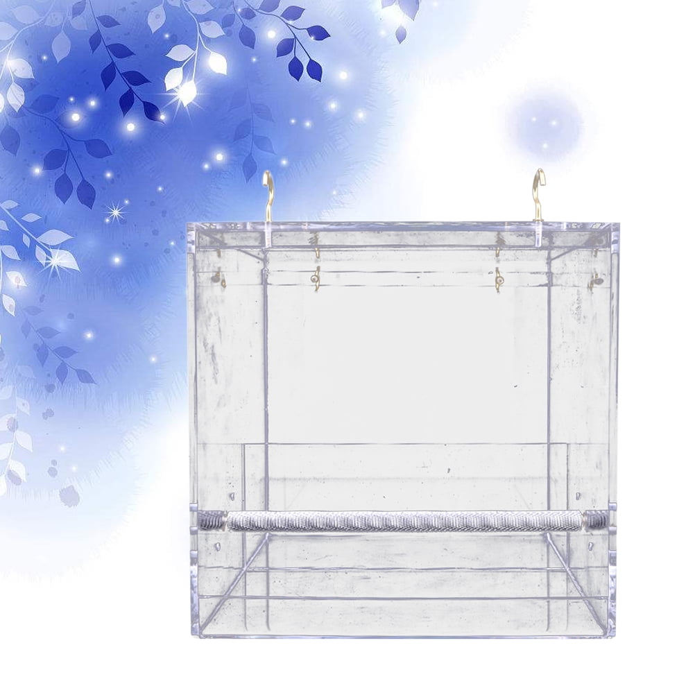 NICEXMAS Transparent Window Mounted Bird Feeder 1Pack for Home Use and ...