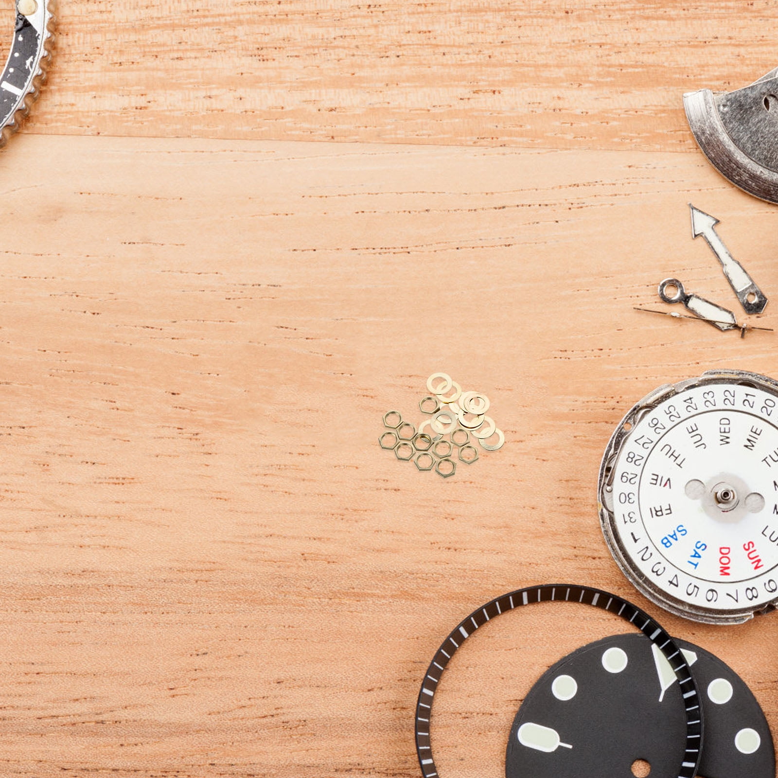 NICEXMAS Watch Accessories Washer Component Replacement Clock Mechanism ...