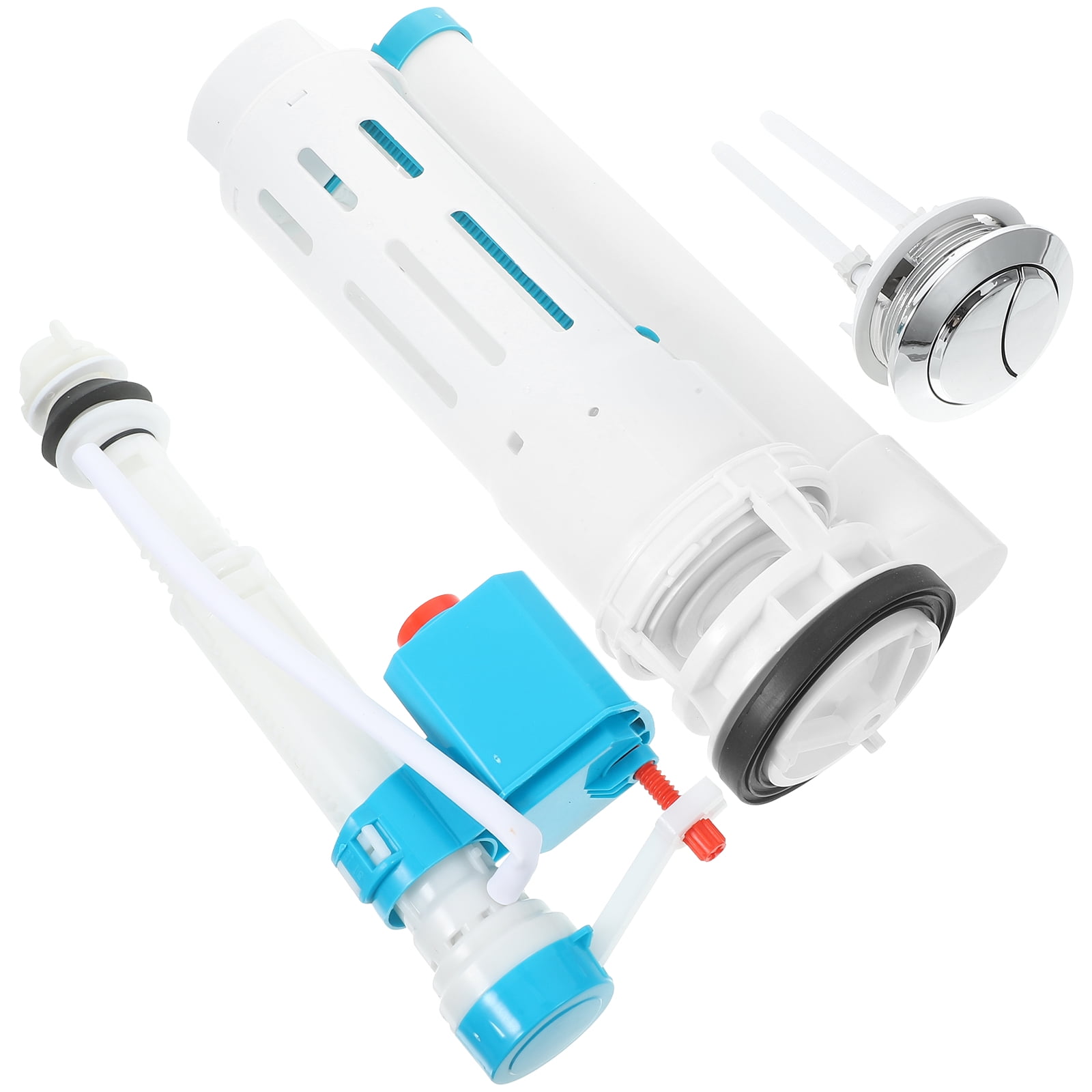 NICEXMAS Water Tank Repair Kit Flushing Button for Toilet Inlet Valve ...