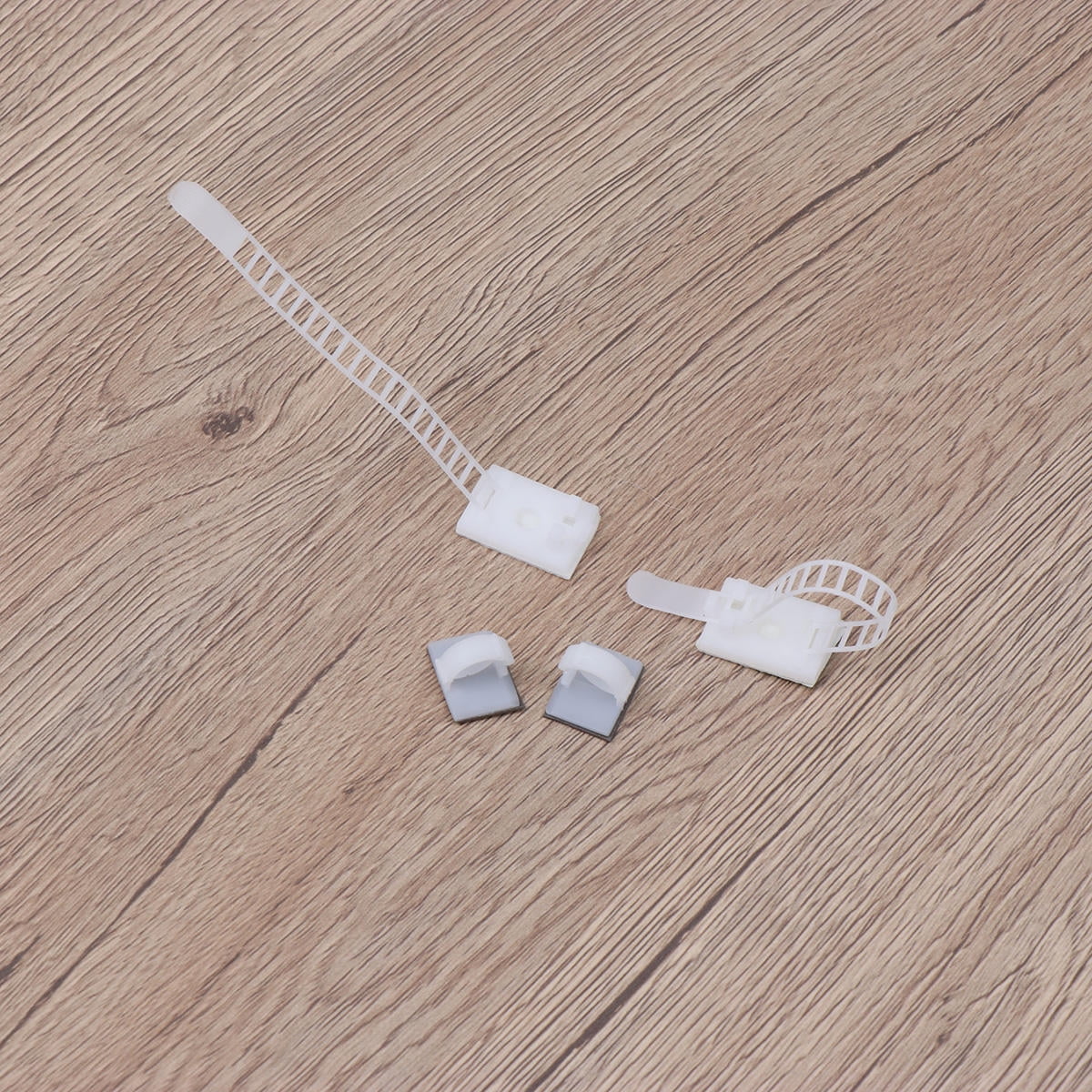 NICEXMAS Cable Ties Wire Organizer Clamps 50Pcs 0.8x0.6in - Walmart.com