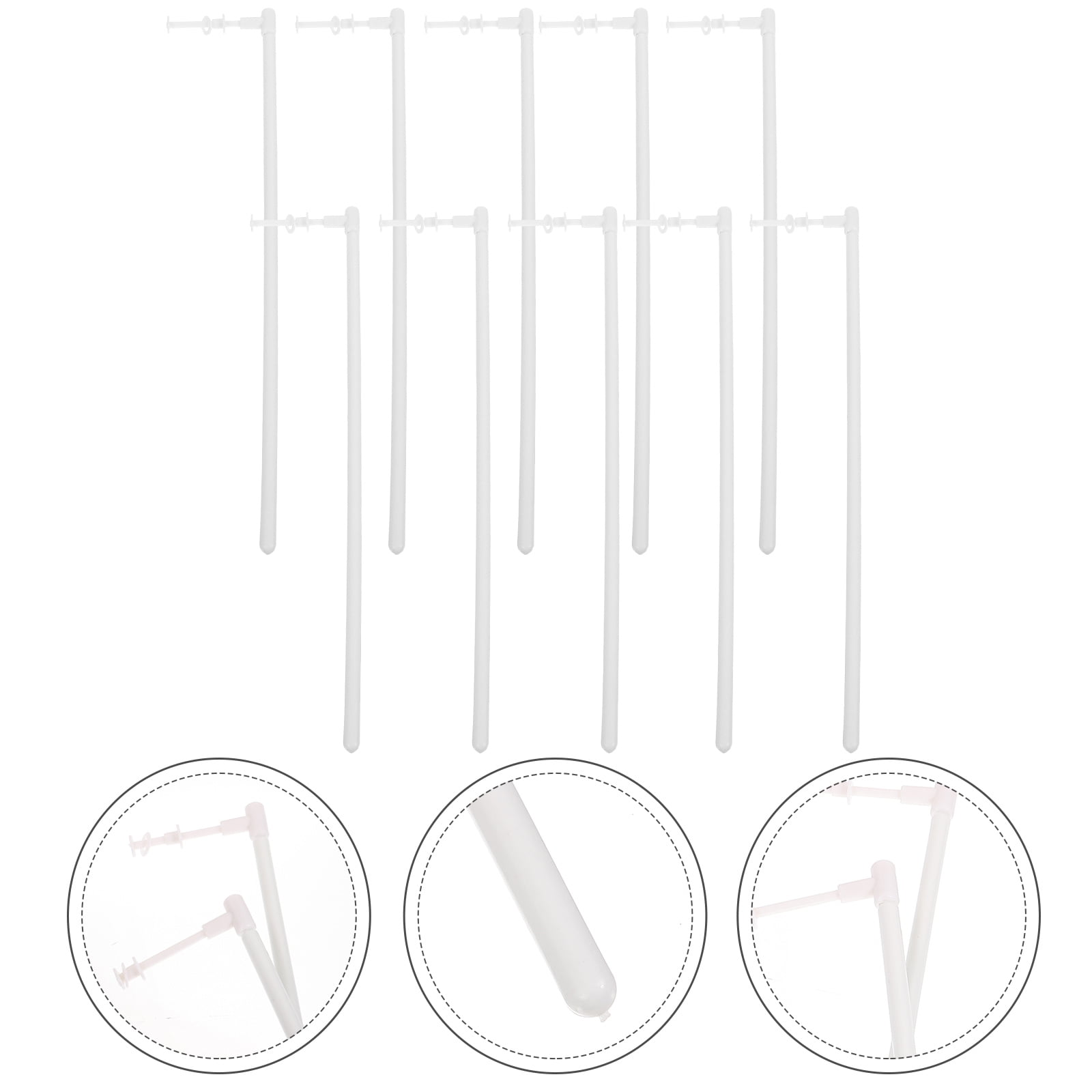 NICEXMAS Windmill Accessories Pinwheel Rod Parts Handheld 27.50X0.80X0 ...