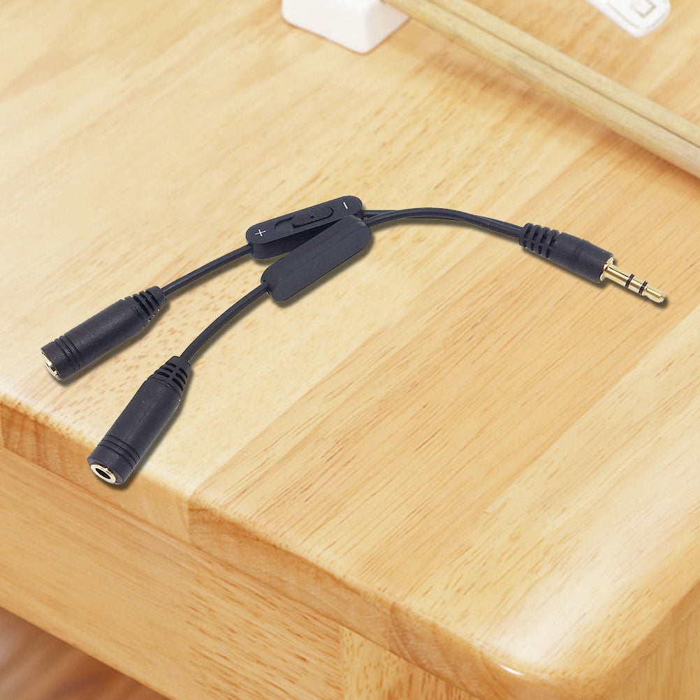 NICEXMAS Y Shape Headphone Splitter Adapter 1Set for General Users and ...