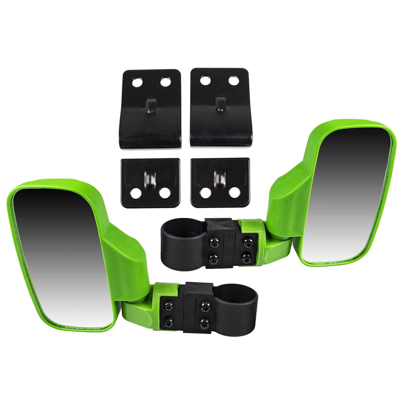 NICHE Green Side View Mirror Set for Polaris RZR 900 & Ranger Series ...