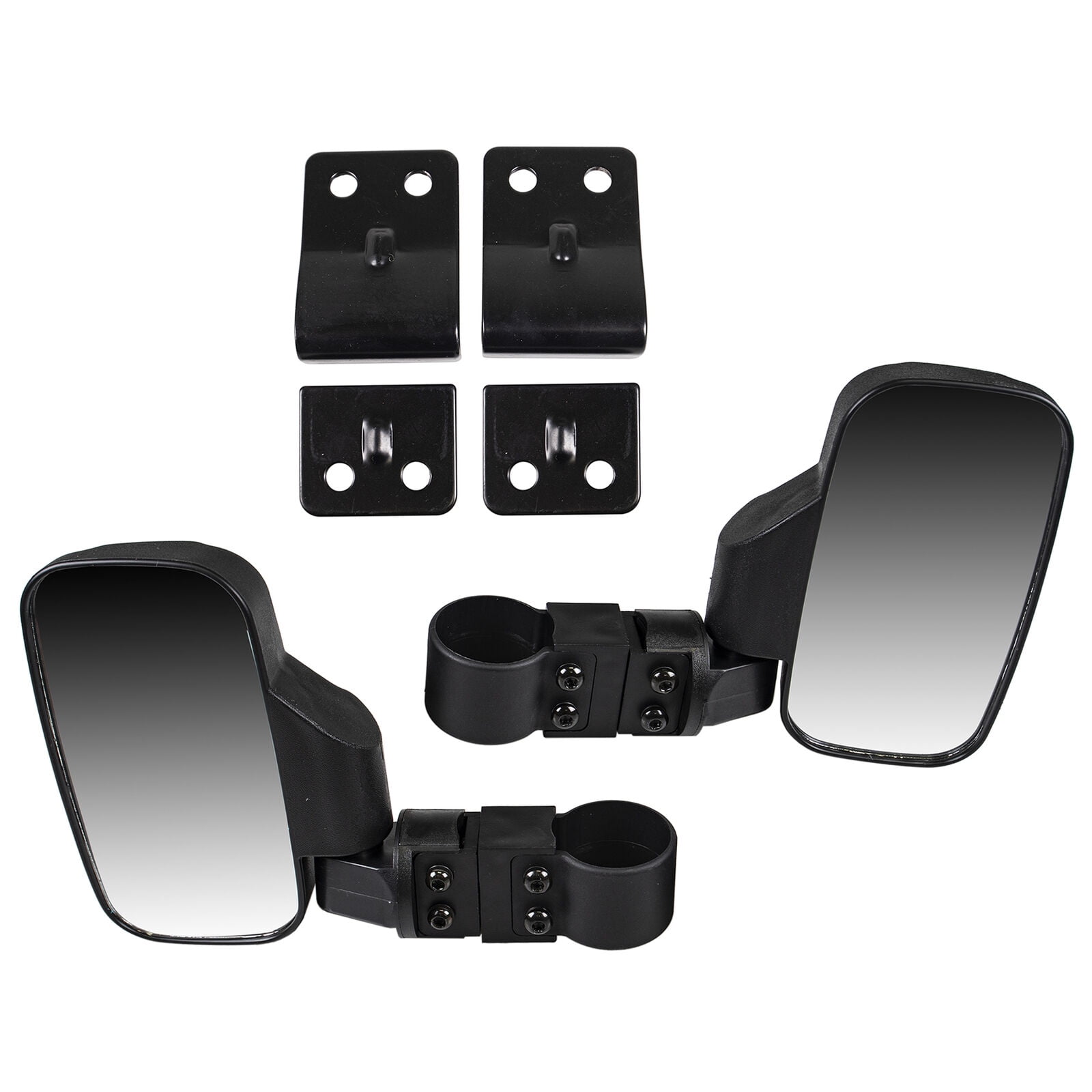 NICHE Heavy-Duty Side View Mirror Set for Polaris RZR Ranger UTV ...