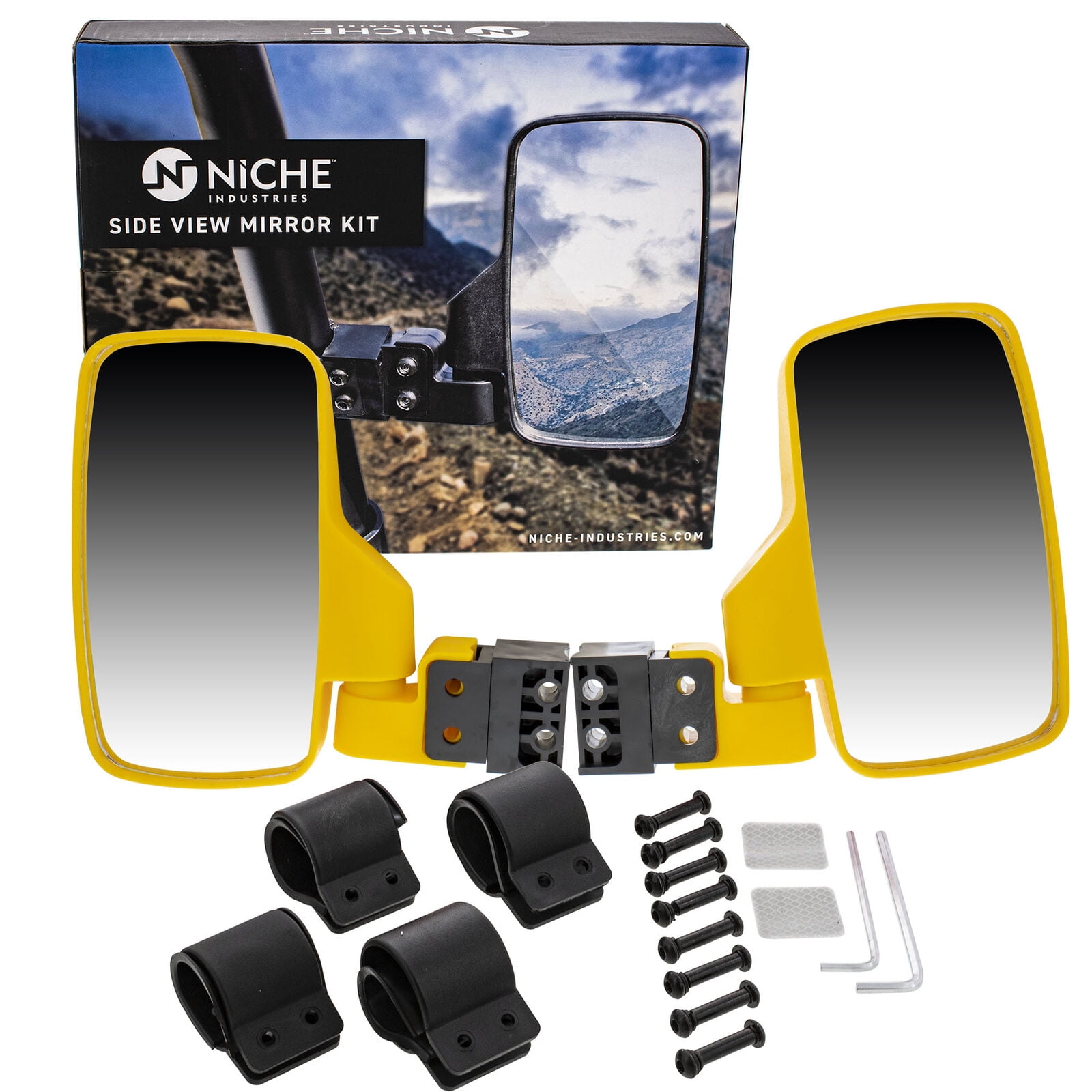 Aftermarket Mirrors For Motorcycle Side View Mirror Set For Yamaha ...