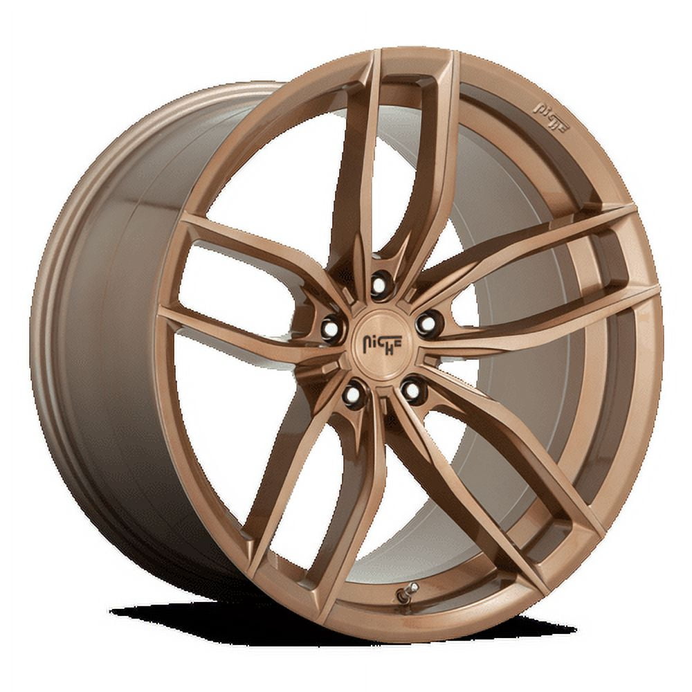Niche M202 Vosso 18X8 5X120 40Et 66.56Cb Glossy Bronze Brushed Wheel ...