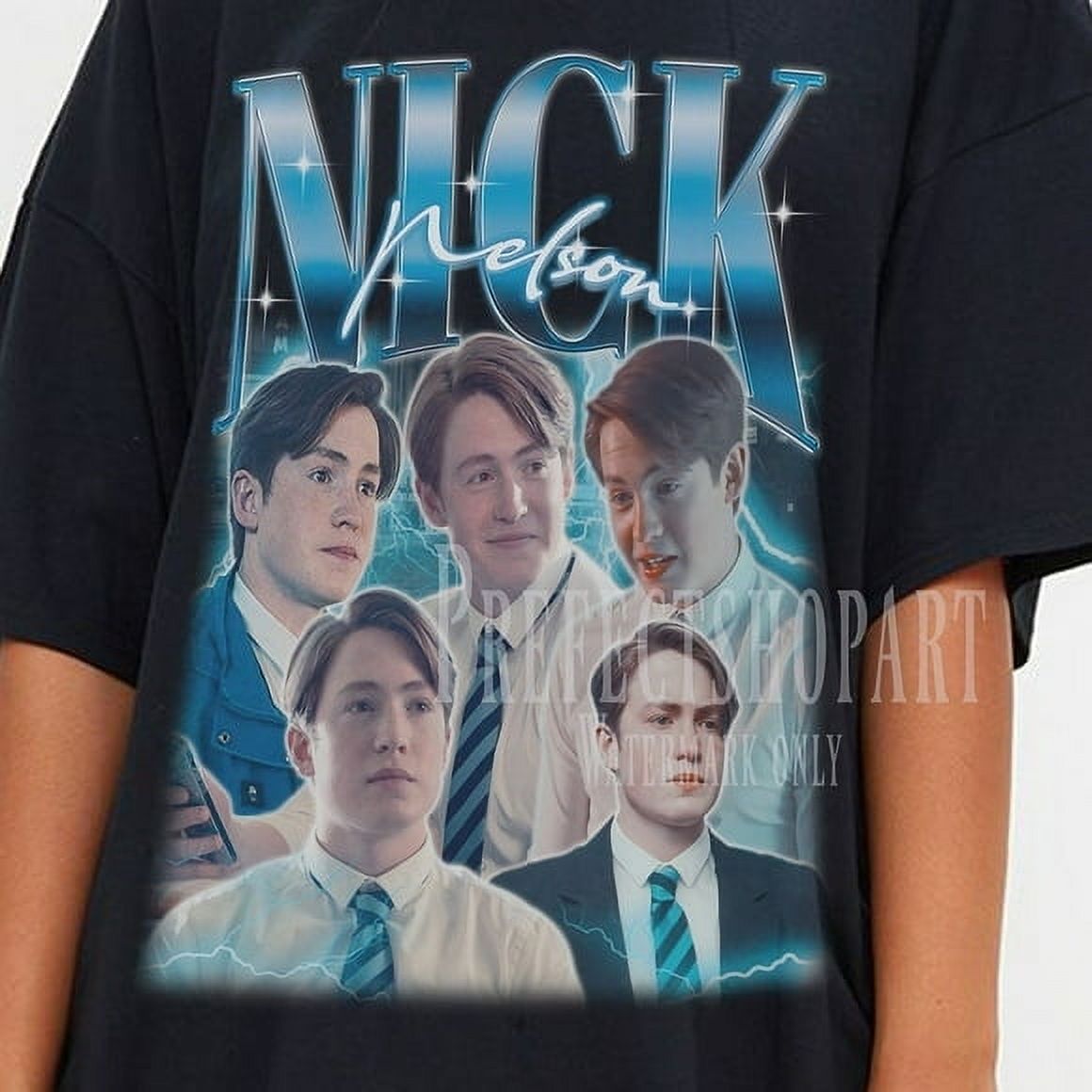 NICK NELSON Shirt, Nick Nelson Homage T-Shirt, Kit Sebastian Connor ...