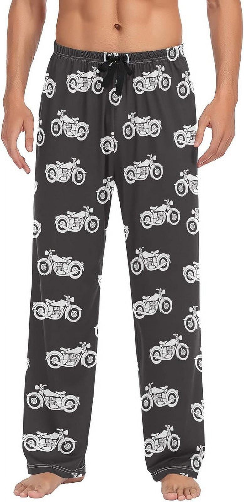 NICKSUN Funny Men's Pajama Pants, Comfort Pajama Bottoms with Pockets ...