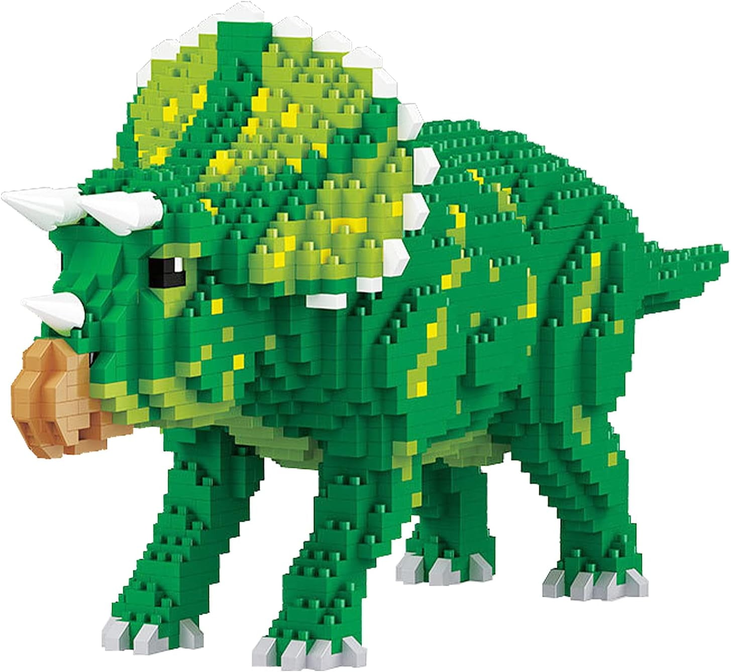 NICKSUN Micro Building Blocks Dinosaur Set, DIY Mini 3D Building Toy ...