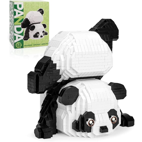 NICKSUN Mini Panda Building Blocks, 1325 Pcs Micro Animal Toy Bricks ...
