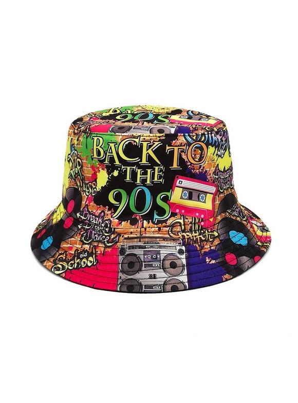 90s Bucket Hat Outfit