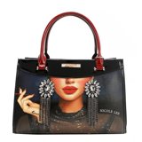 NICOLE LEE SAMANTHA LA BELLEZA TOTE BAG - Walmart.com