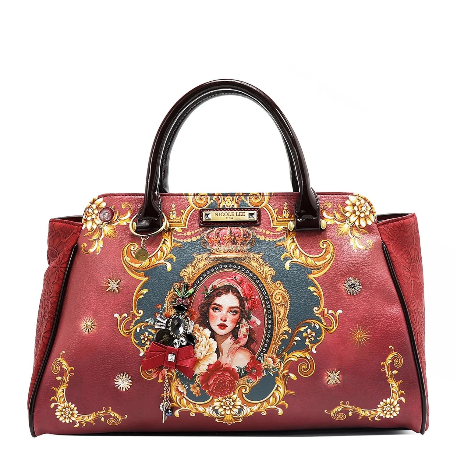 NICOLE LEE THE QUEEN WIDE HANDBAG - Walmart.com